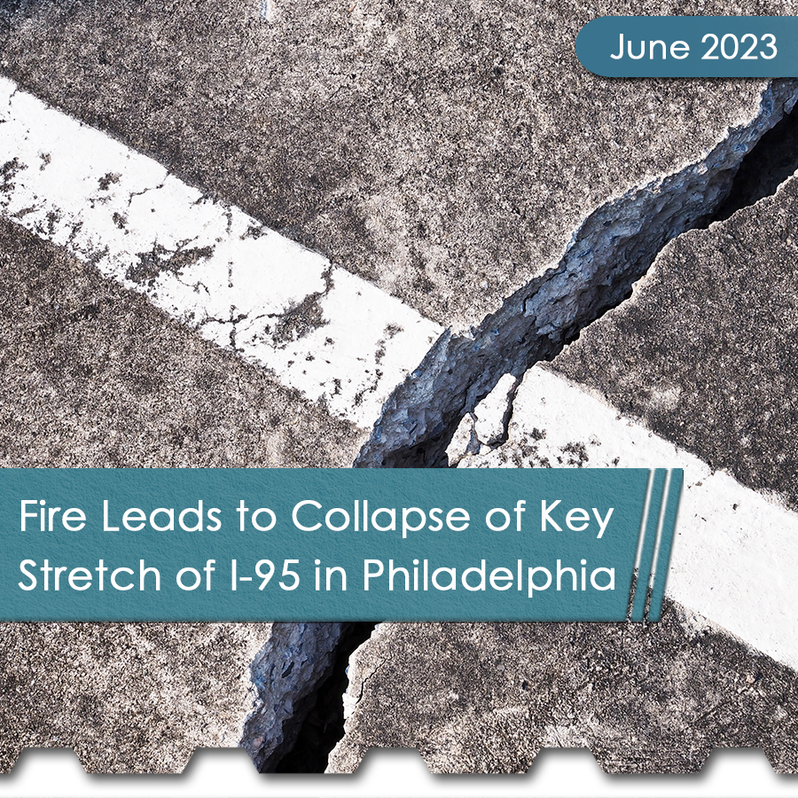 Fire Leads to Collapse of Key Stretch of I-95 in Philadelphia - The ... Fire Leads to Collapse of Key Stretch of I-95 in Philadelphia - The ...